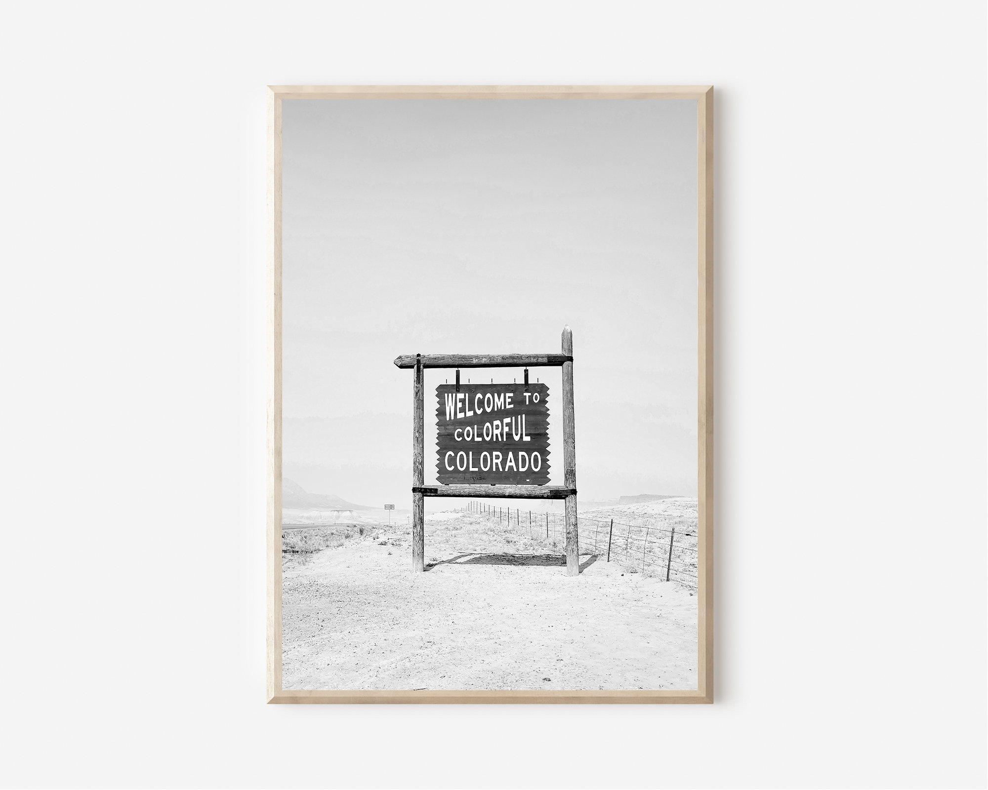 Colorado Print Colorado Wall Art Welcome to Colorado Print - Etsy