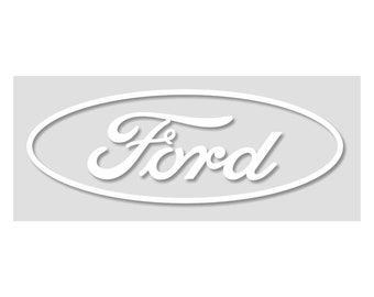 Ford Oval Decal | Etsy