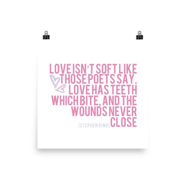 Love Has Teeth - Etsy