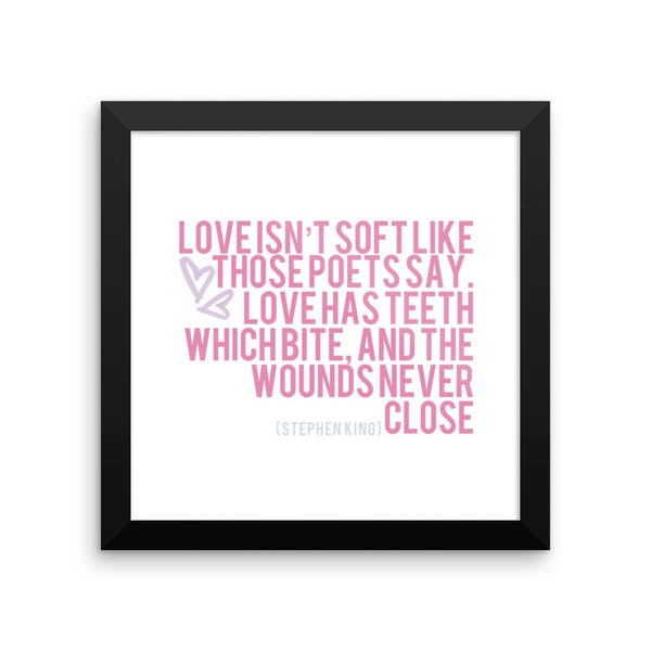 Love Has Teeth - Etsy