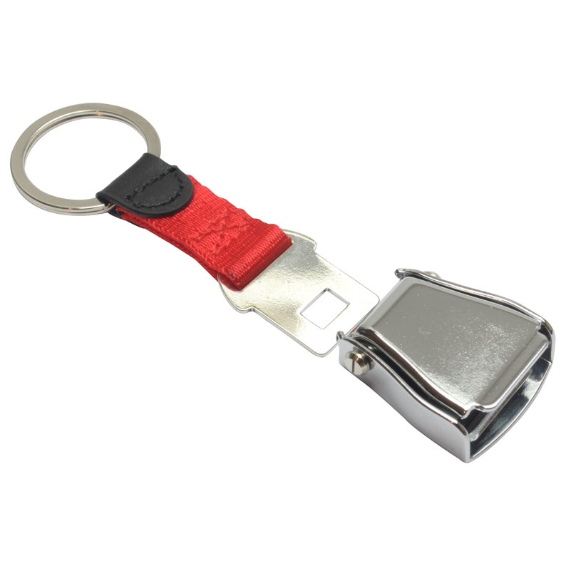 Airplane Seat Belt Keychain | Multi-colours | Shiny and Matte Finish ...