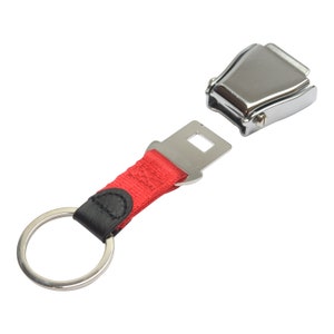 Airplane Seat Belt Keychain | Multi-colours | Shiny and Matte Finish ...