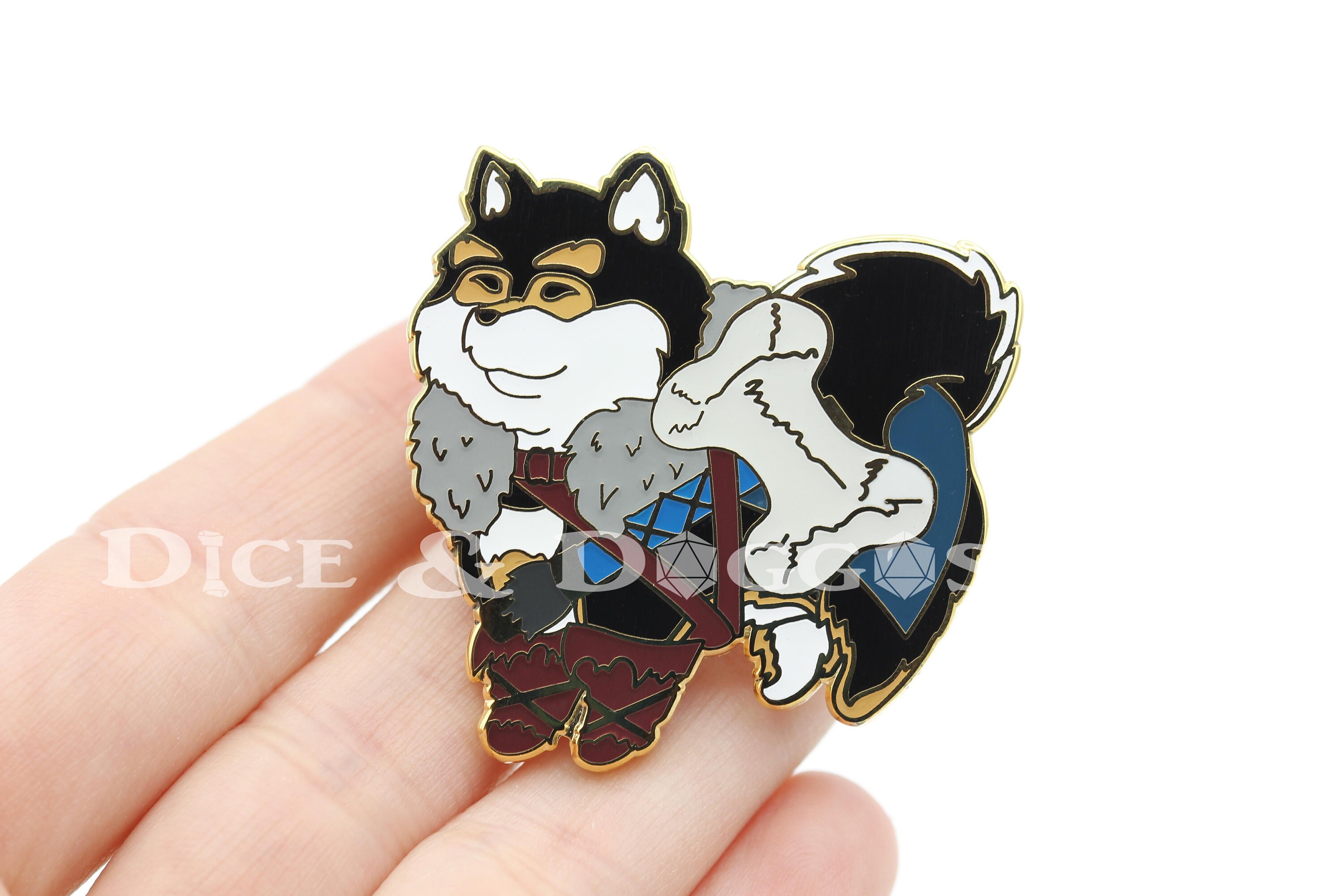 Barbarian Shiba Inu Doggo- Dungeons and Dragons RPG Fantasy Inspired ...