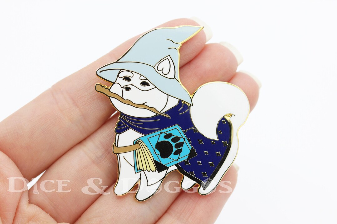 Gandwoof the Wizard Shiba Inu Doggo- Dungeons and Dragons RPG Gandalf ...