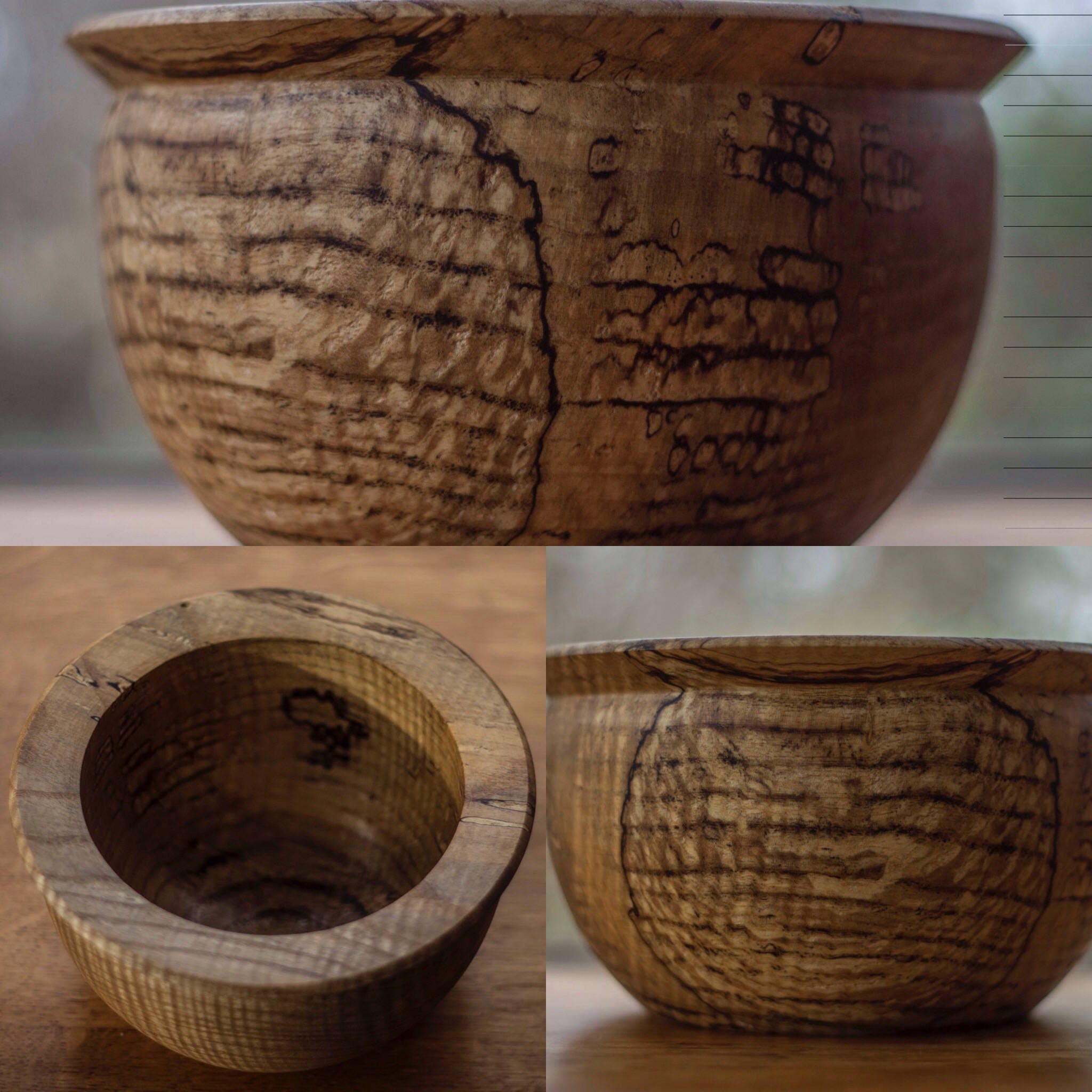Spalted Ash Bowl - Etsy