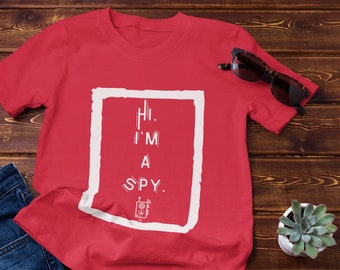 Secret Agent Shirt - Etsy