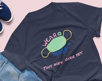 Wear a Mask Shirt - Etsy
