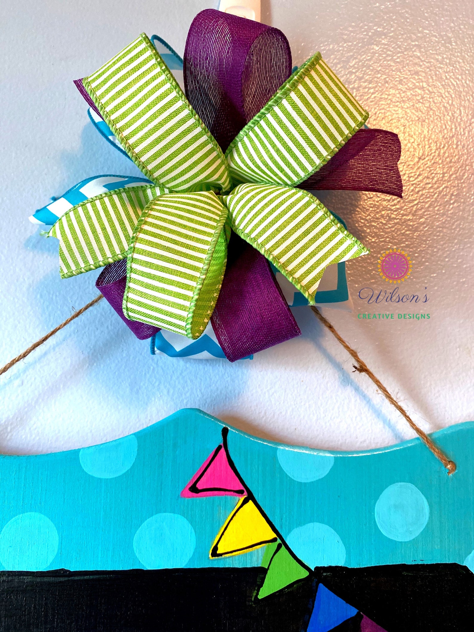 Teacher Door Hanger With Chalk Board First Day of School - Etsy