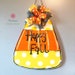Candy Corn Door Hanger, Fall Door Hanger for Front Door, Happy Fall ...
