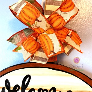 Welcome to Our Pumpkin Patch Door Hanger, Welcome Pumpkin Door Hanger ...