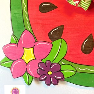 Watermelon Door Hanger, Summer Door Hanger, Welcome Door Hanger ...