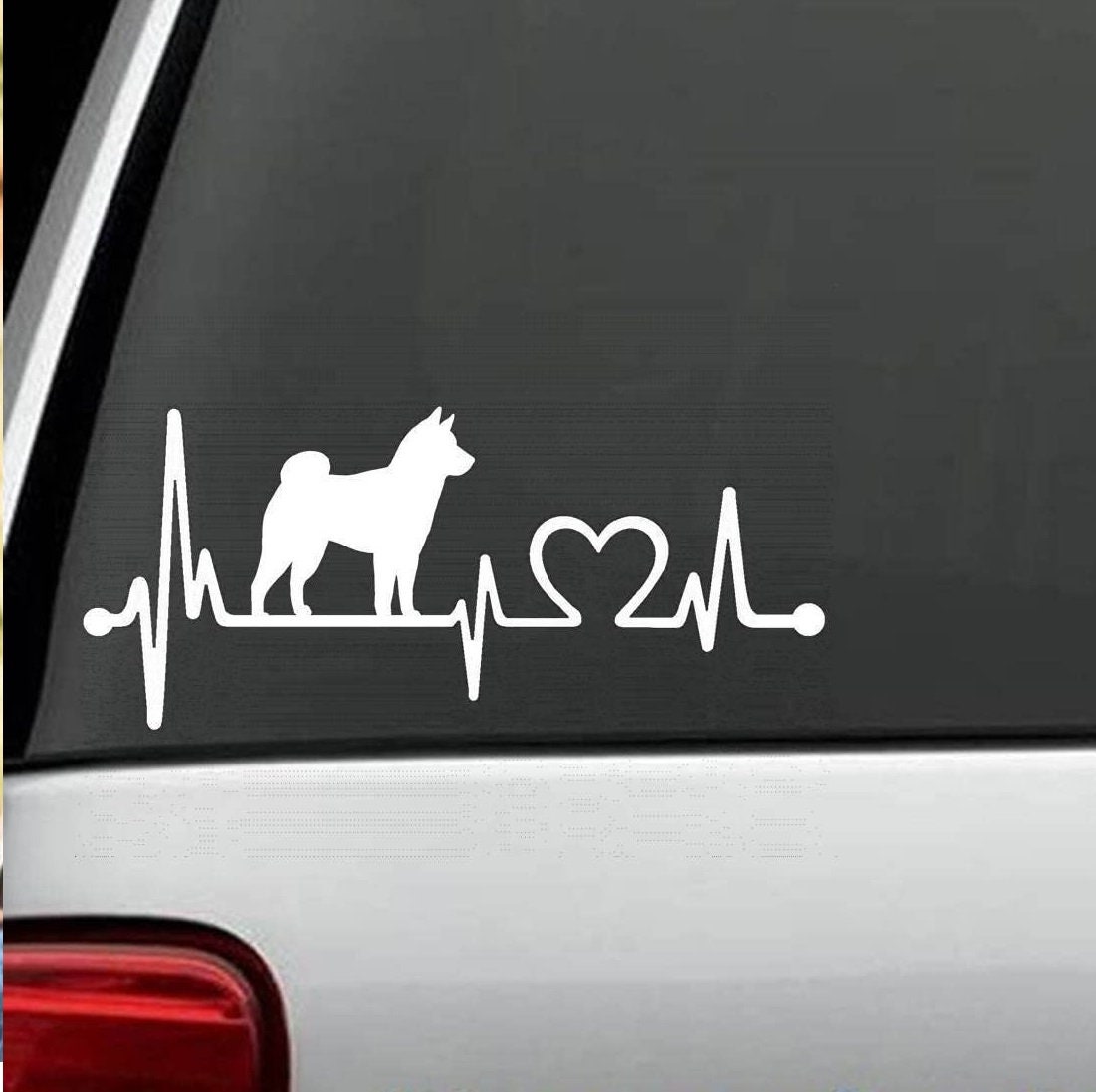 Bumper Stickers Squirrel Heartbeat Heartbeat Heart 17cm Car Sticker JDM ...