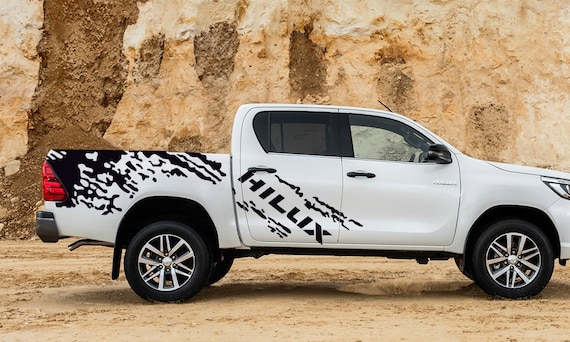 Toyota Hilux Tailgate Rear Door Sticker Mountains Mountain - Etsy