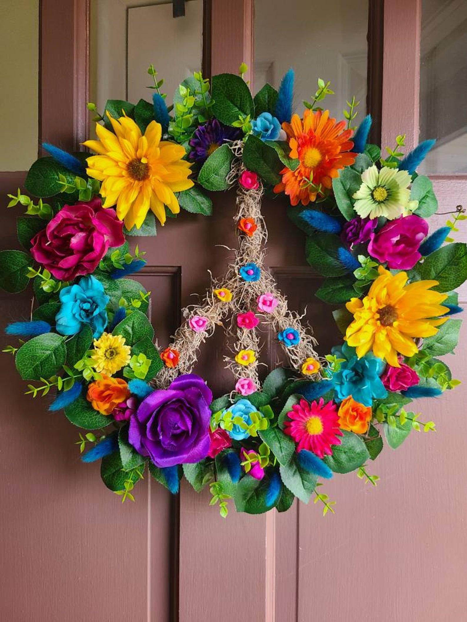 14 Bright Peace Sign2 - Etsy