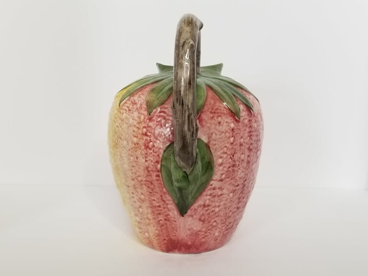 Vintage Bassano Strawberry Pitcher Vintage Majolica | Etsy