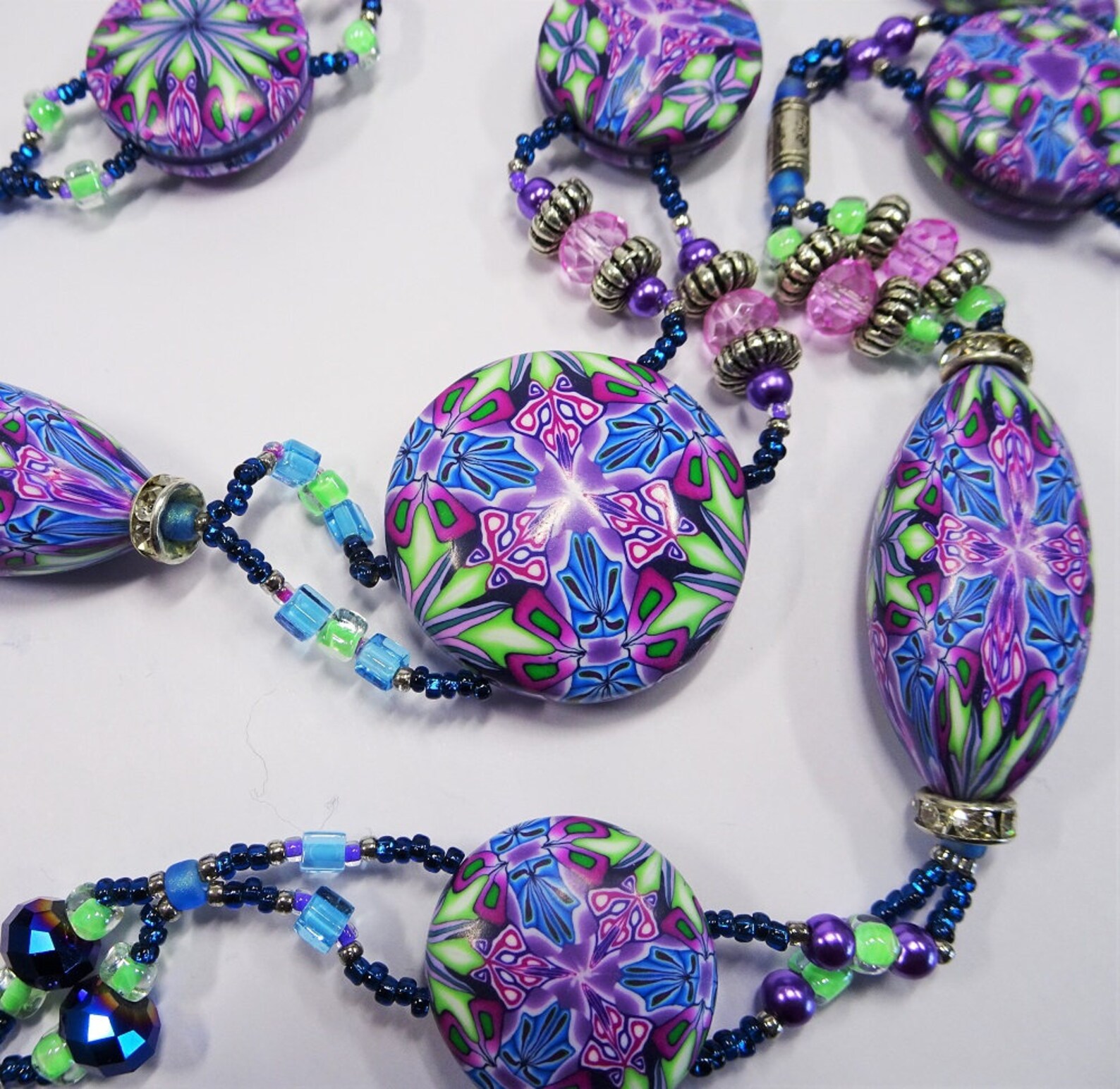 Fun Kaleidoscope Cane Tutorial Polymer Clay Tutorial PDF - Etsy