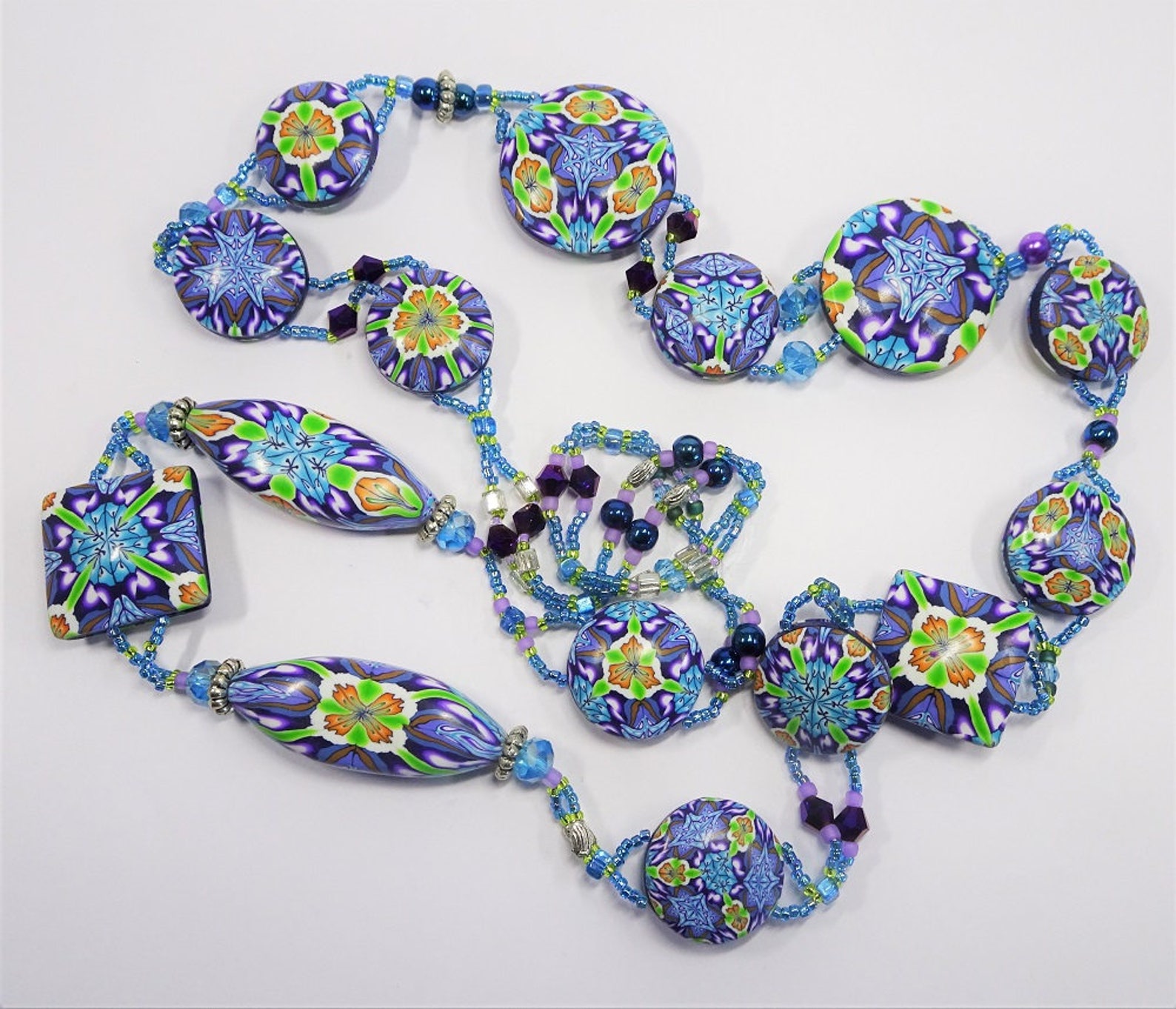 Fun Kaleidoscope Cane Tutorial Polymer Clay Tutorial PDF - Etsy