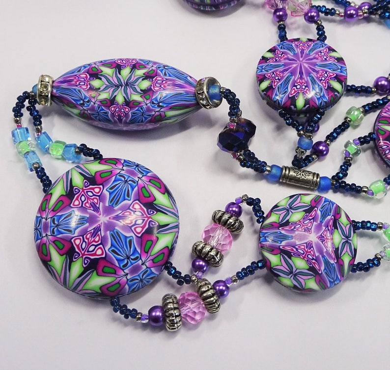 Fun Kaleidoscope Cane Tutorial Polymer Clay Tutorial PDF - Etsy