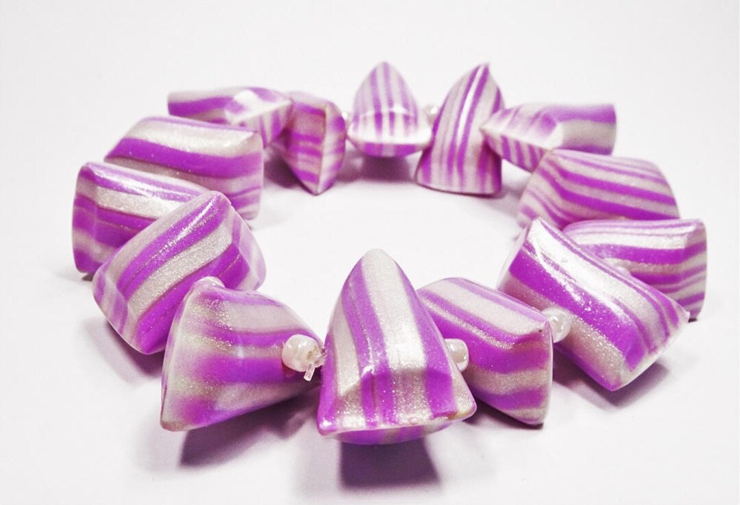 Humbug Jewellery Tutorial, Polymer Clay Tutorial, PDF Tutorial, Humbug Necklace Tutorial ...