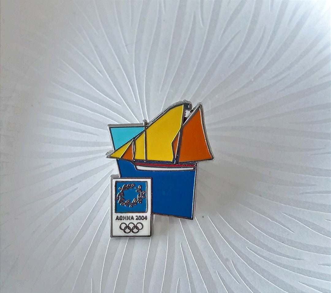 Athens 2004 Olympics Sailinge Pin, Collectible Memorabilia - Etsy