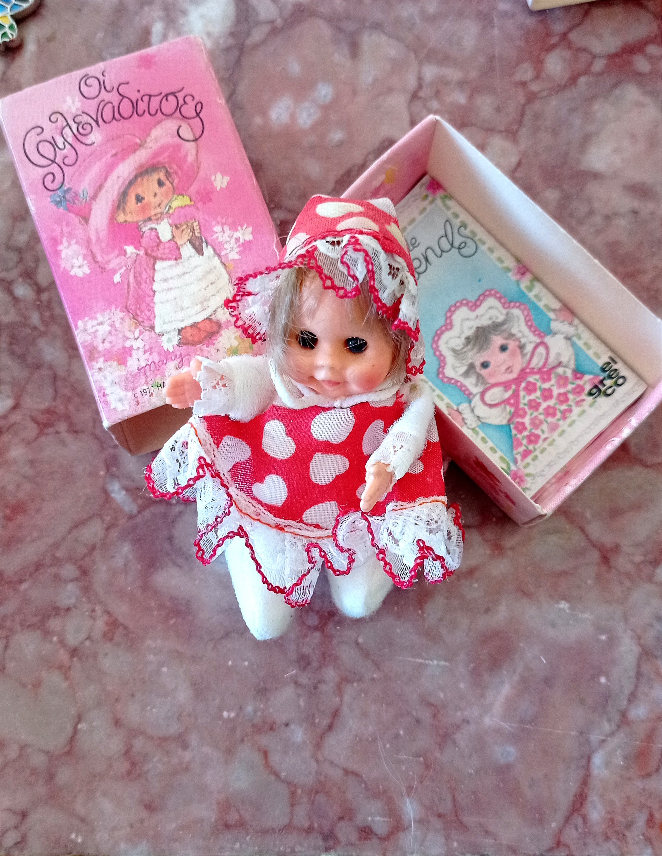 El Greco Tiny Collectible Dolls From the '70s Match Box - Etsy