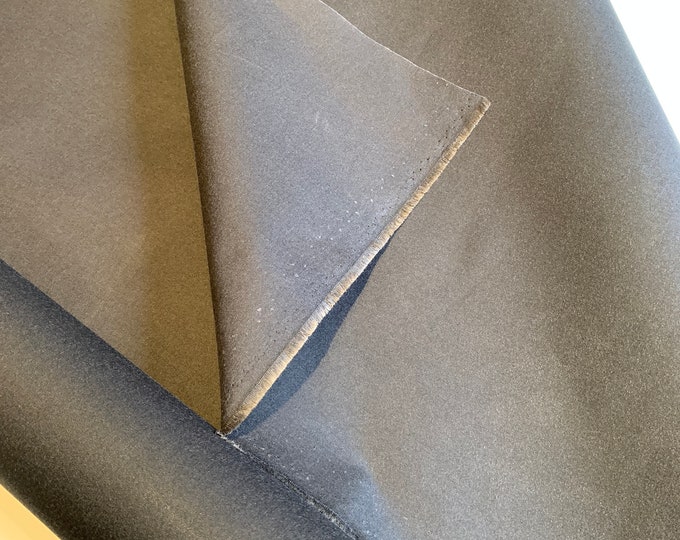 Oilskin Fabric - 100% Cotton Water Repellent Fabric - Grey 2.4 Metres ...