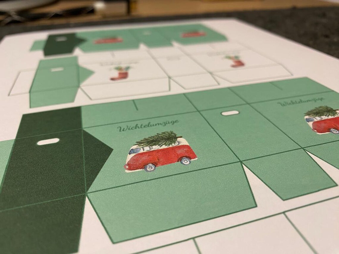 Elf Moving Boxes PDF for Printing (instant Download PDF) - Etsy