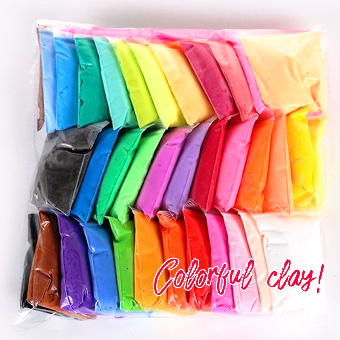 Soft Modeling Clay Mini Polymer Clay Tools Red Modeling Clay | Etsy