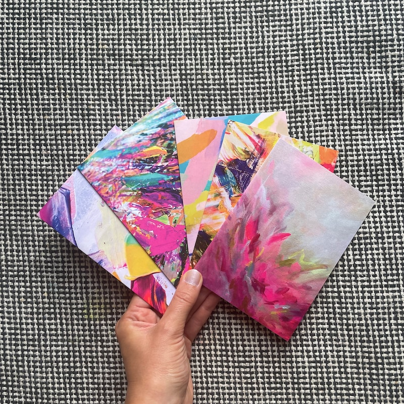 Abstract Greeting Cards - Etsy