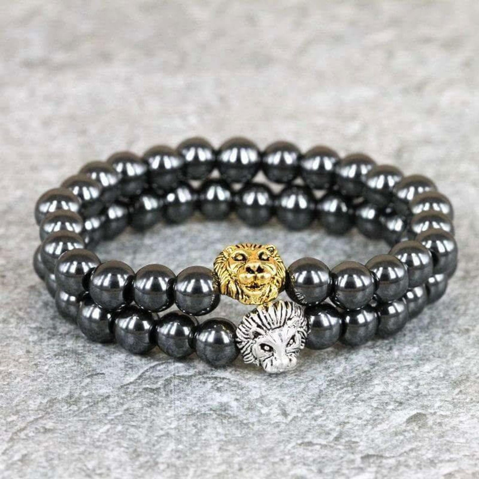 Metal Bead With Amazing Lion Head - Etsy