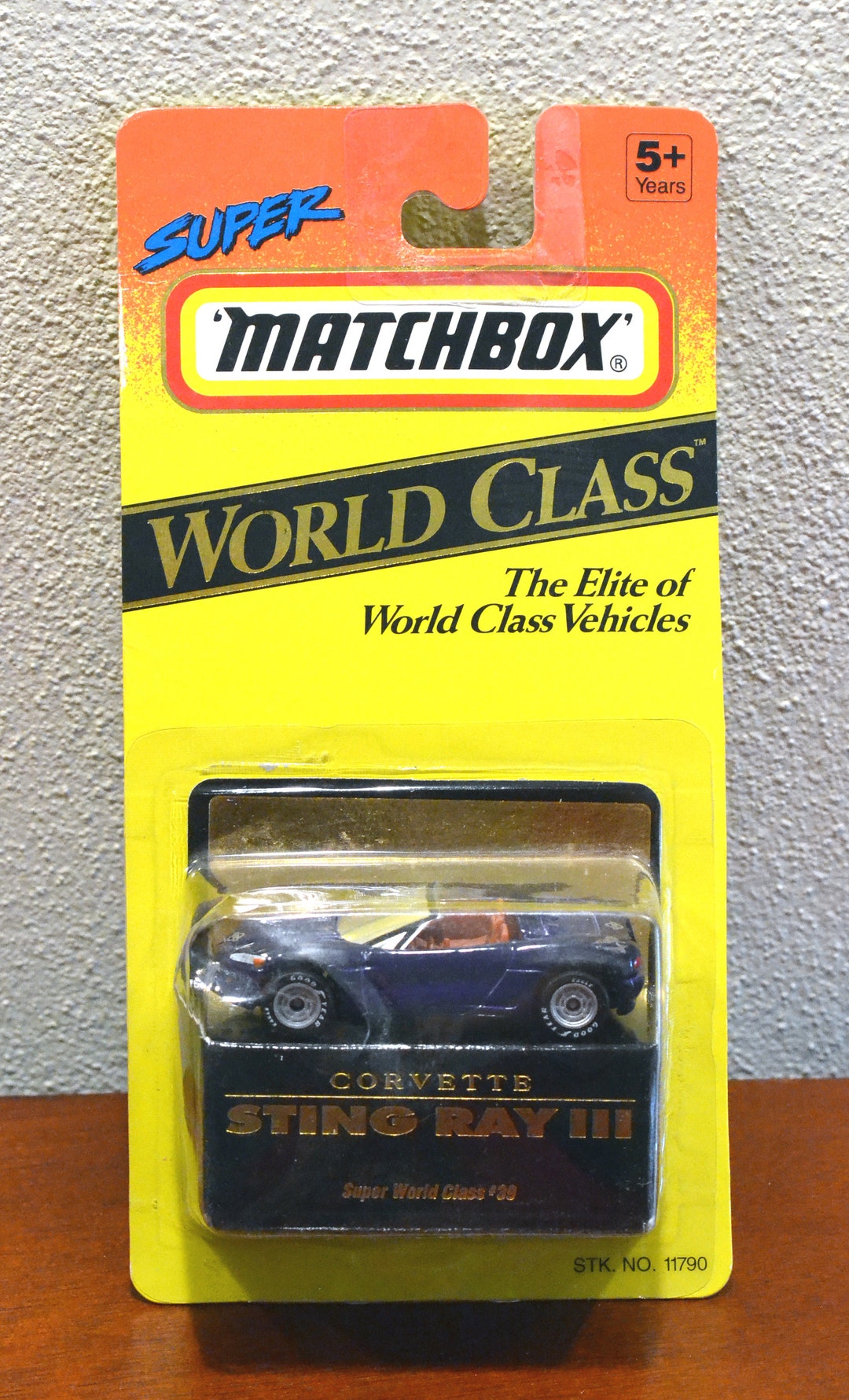 1993 Super Matchbox World Class Corvette Stingray 3, Super World Class ...