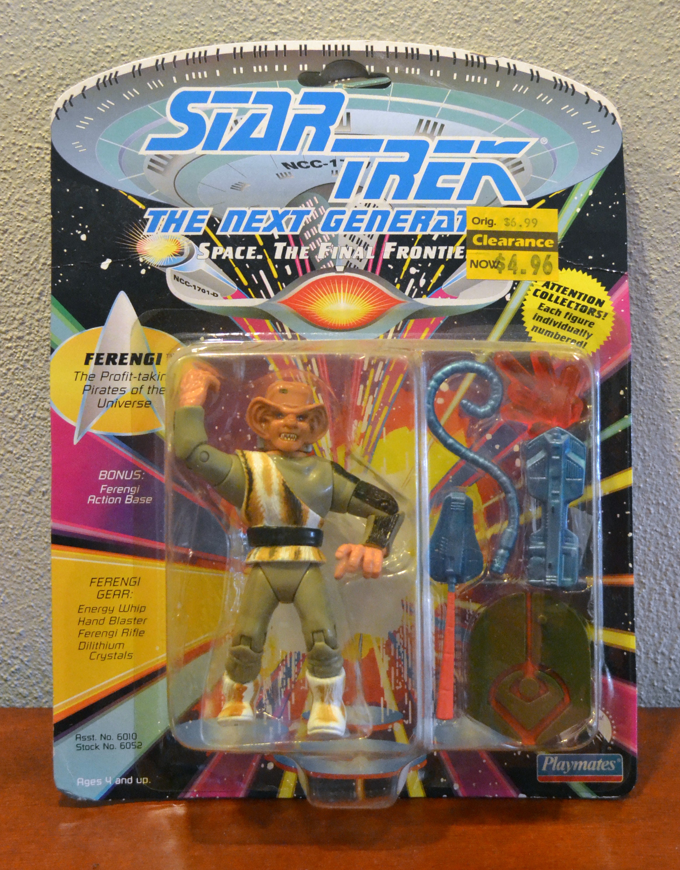 Star Trek the Next Generation Ferengi 1993 Action Figure by Playmates ...