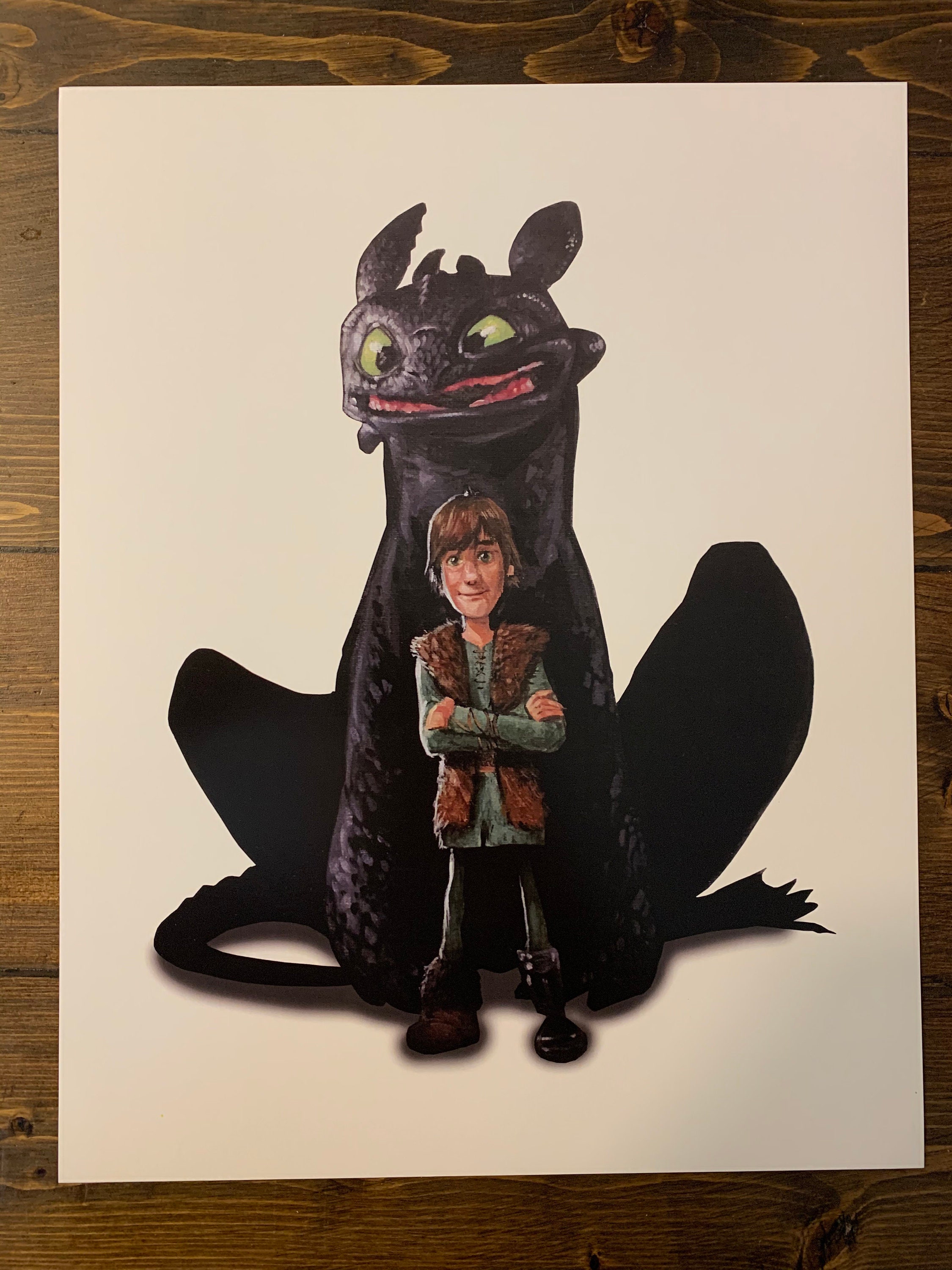 Toothless Dragon Sitting Drawing