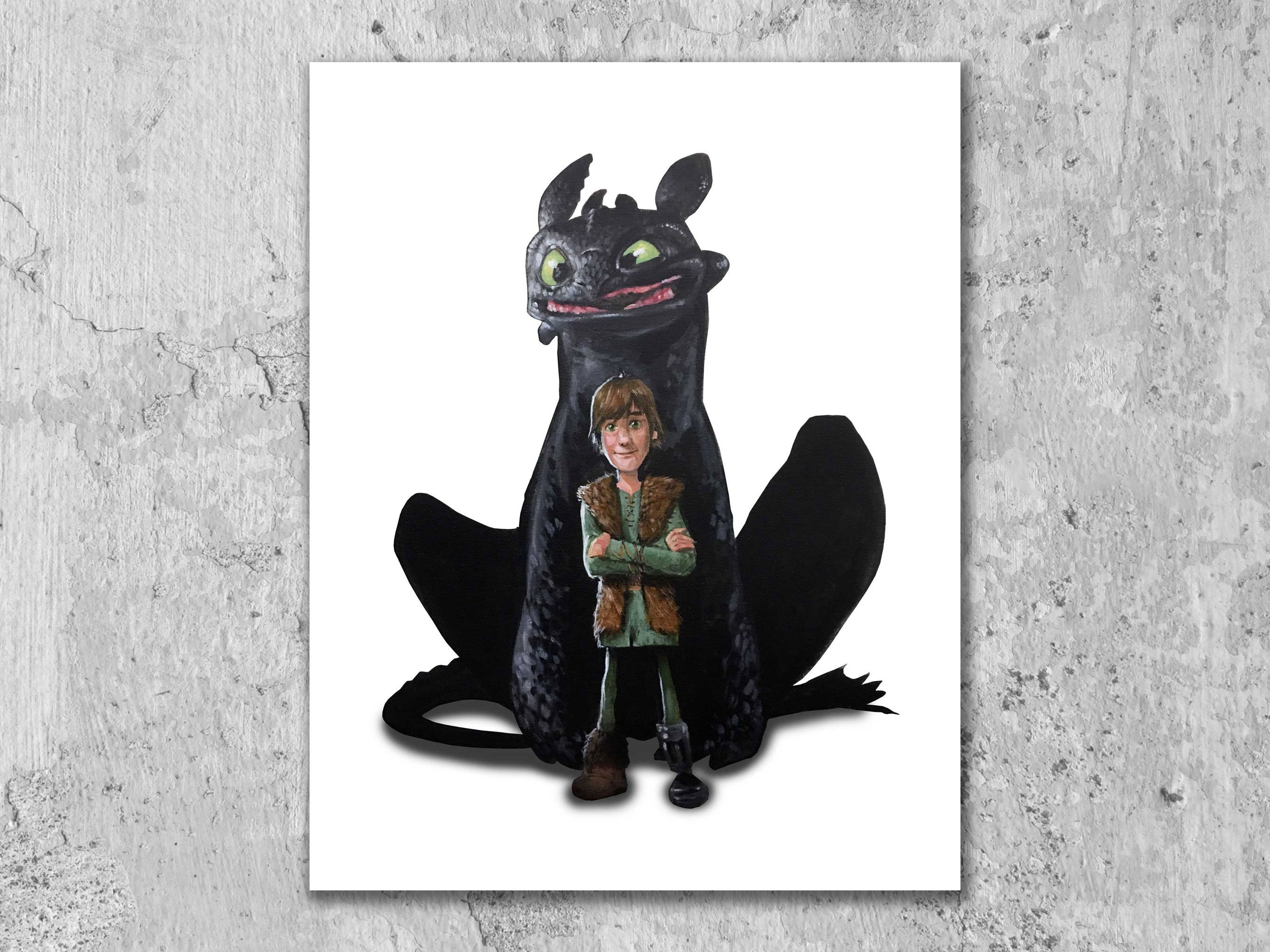 How To Train Your Dragon Concept Art Toothless