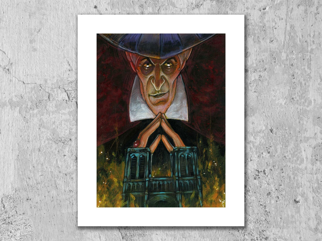 Frollo Hunchback of Notre Dame 11x14 Print Disney - Etsy
