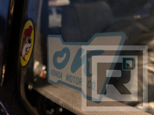 OK Honda Single Decal for INSIDE Glass Application - Etsy