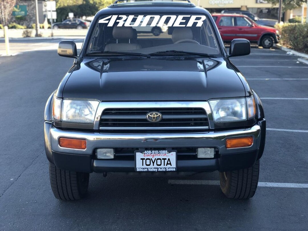 Windshield Banner for Third Generation (1996-2002) 4runner - Etsy
