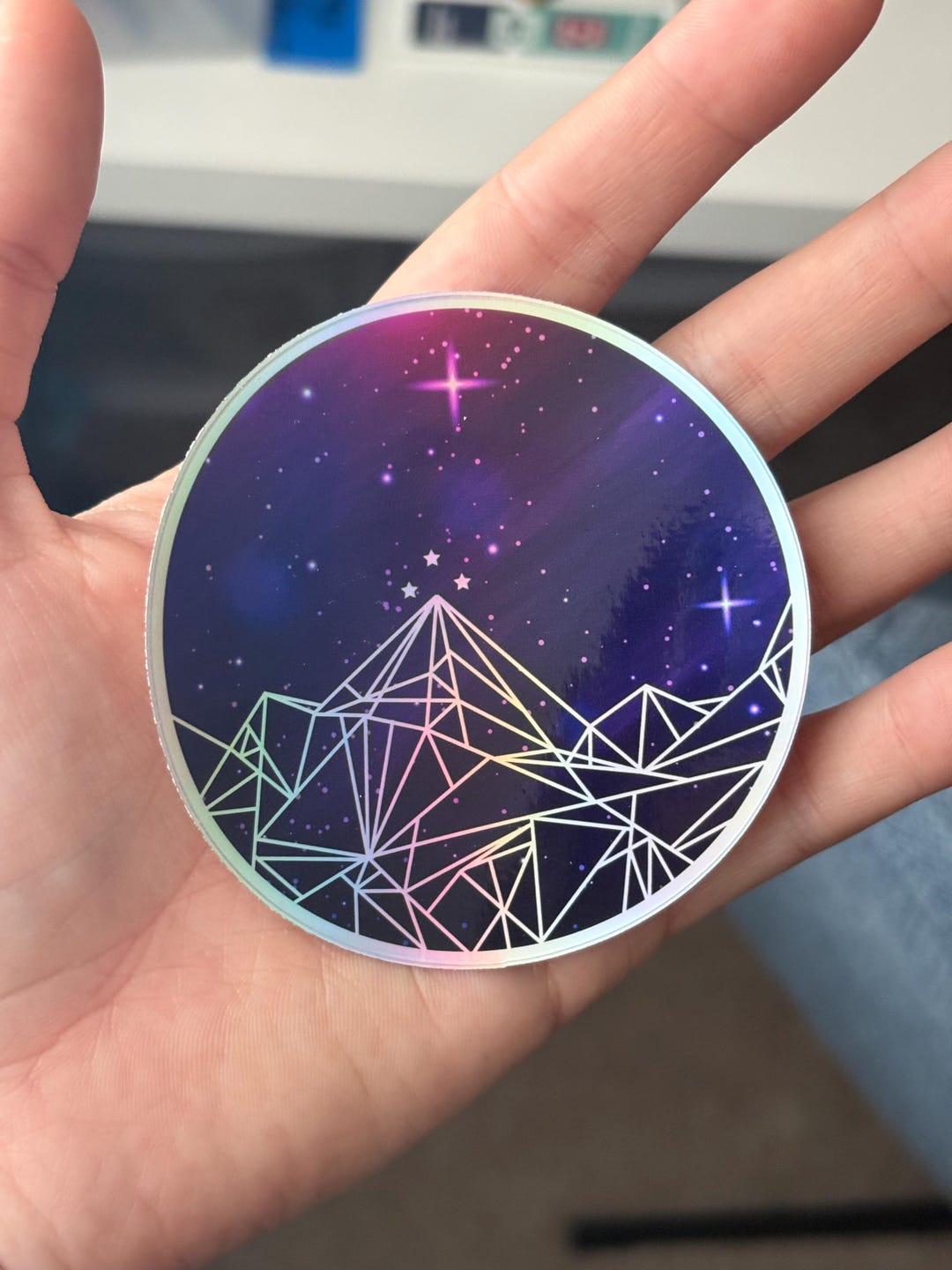 Holographic Night Court Sticker - ACOTAR Inspired - Etsy