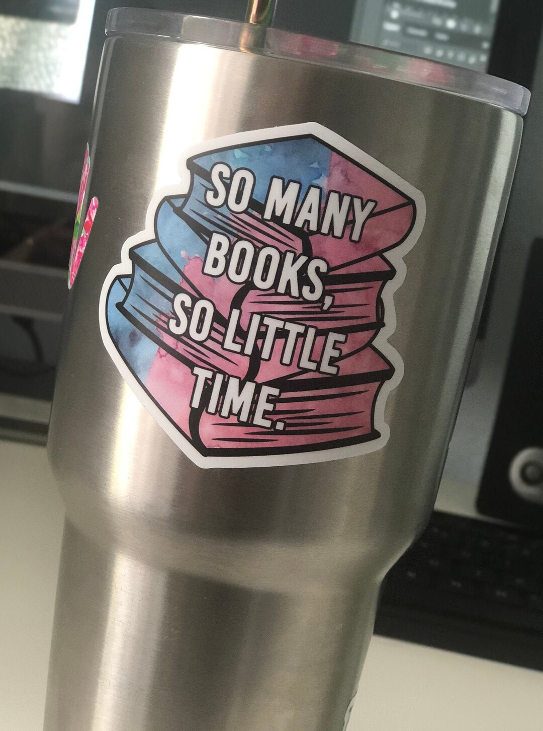 So Many Books, so Little Time Sticker - Bibliophile Book Nerd - Etsy