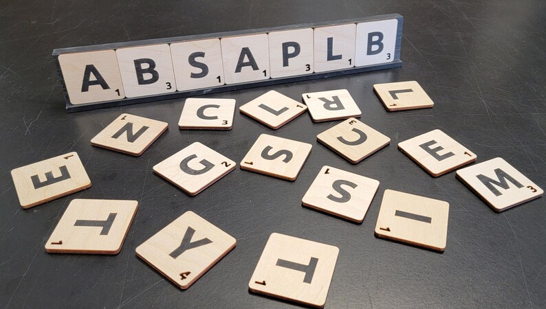 Our MEGA Wall Scrabble Game With Magnetic Tiles 90x - Etsy Canada