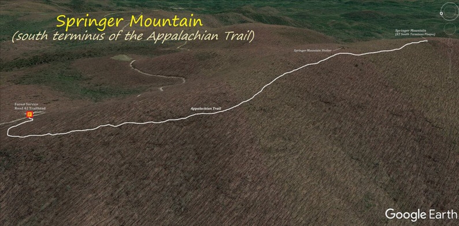 Appalachian Trail Plaque at Springer Mountain Trailhead | Etsy