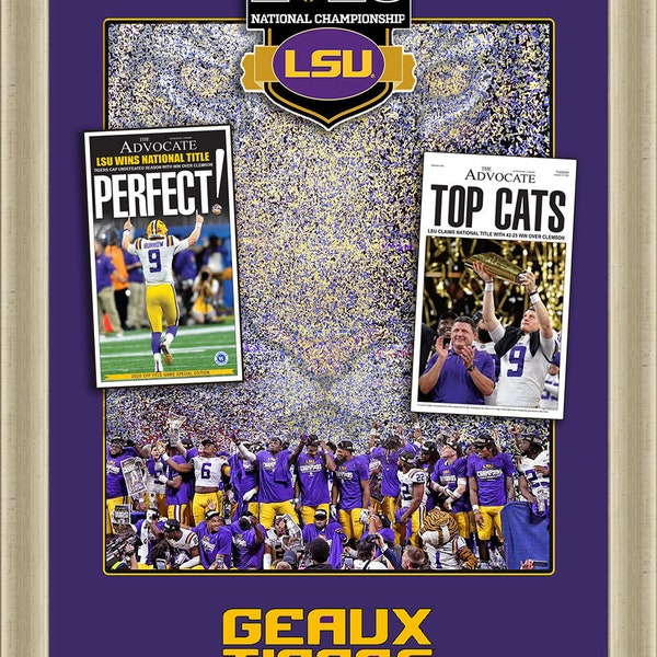 Lsu Championship Svg - Etsy