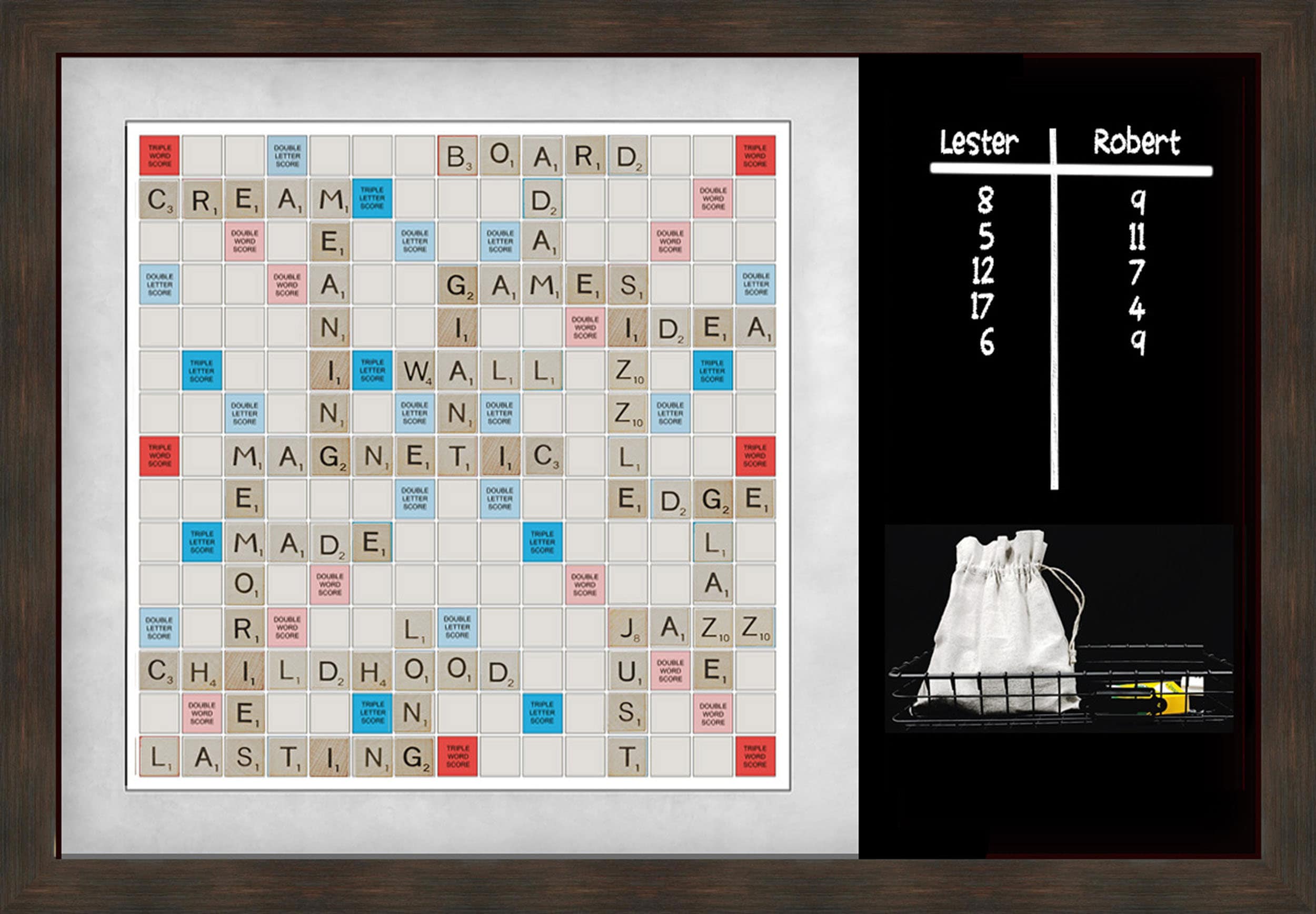 Scrabble Large Word Games - 48" X 33" Custom Colors, Size & Design ...