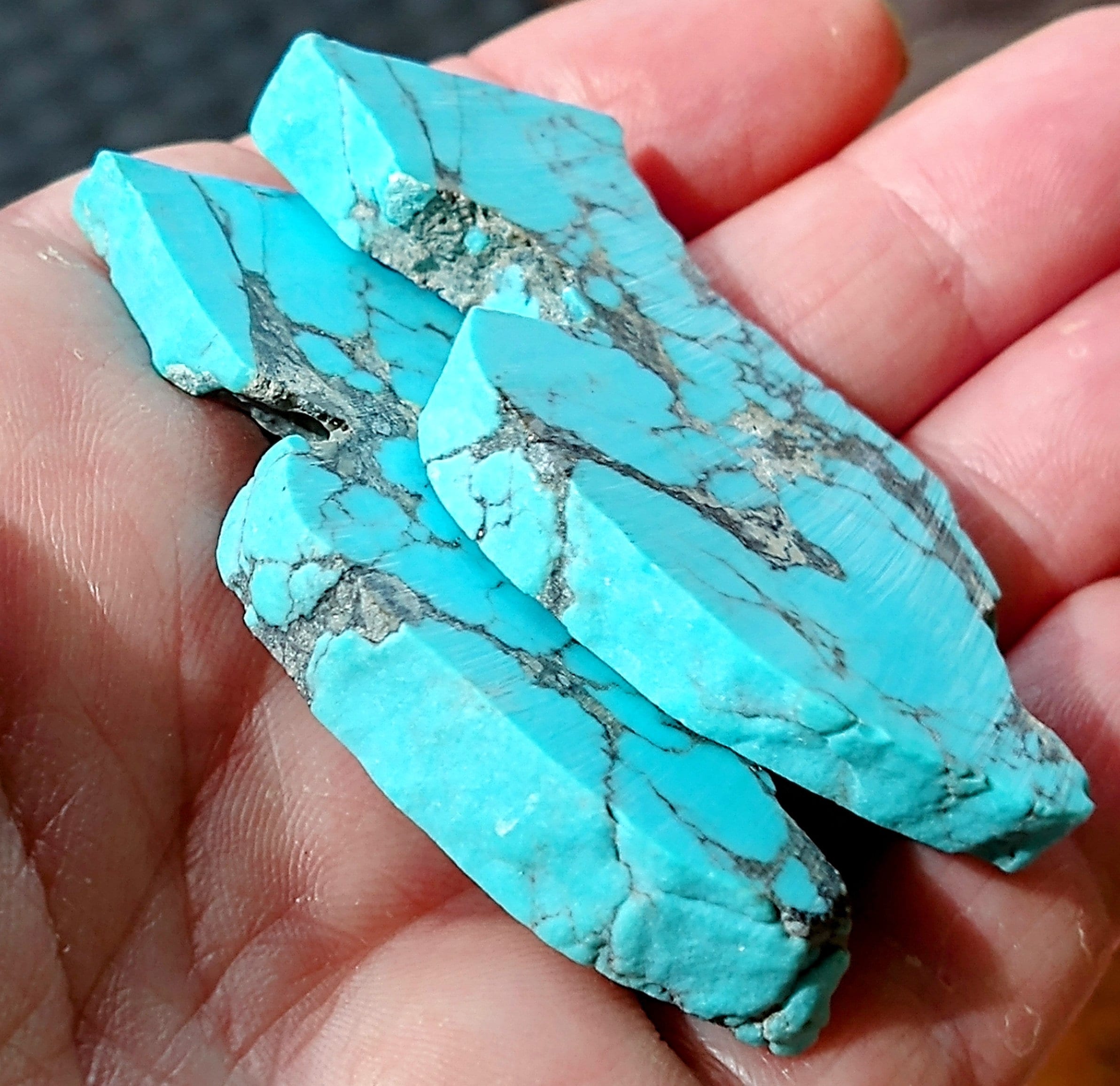 Arizona Sleeping Beauty Turquoise 152.6 Carat Natural Rough EXTREMELY ...