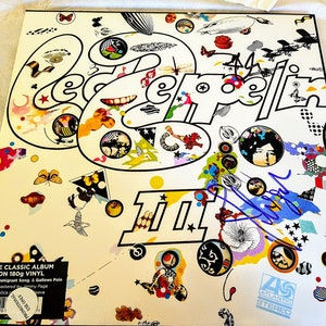 Led Zeppelin III 1970 180g Brand New Vinyl LP Promotional Genuine Hand ...