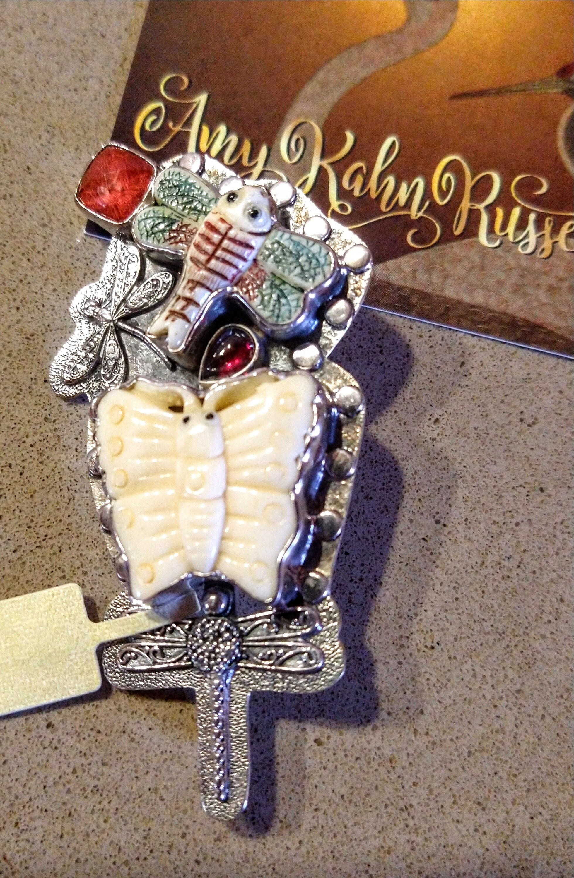 Amy Kahn Russell Carved Bone Jewelry