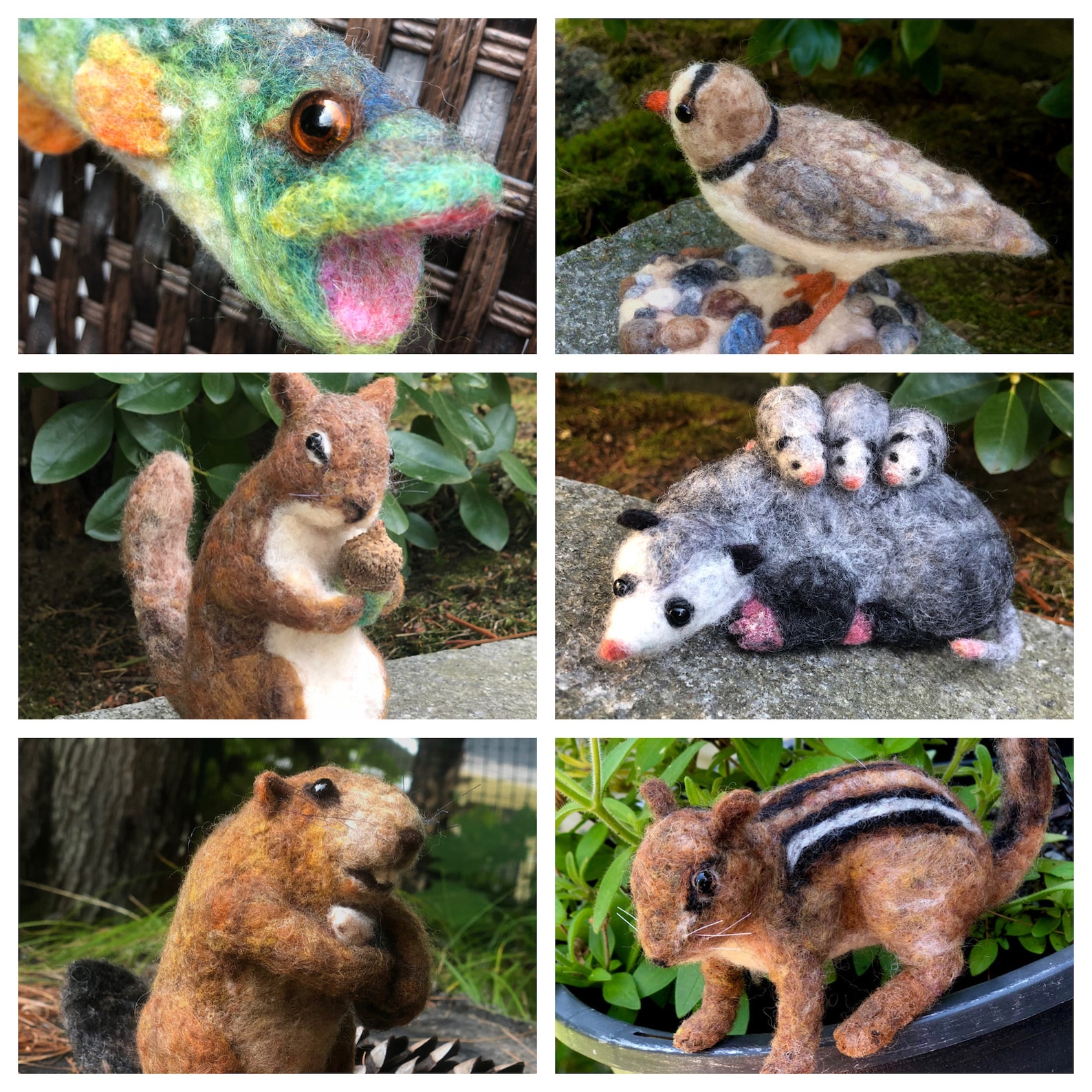 Felted Bobcat, Wool Sculpted Bobcat, Bobcat Art, Bobcat Ornament, Red ...