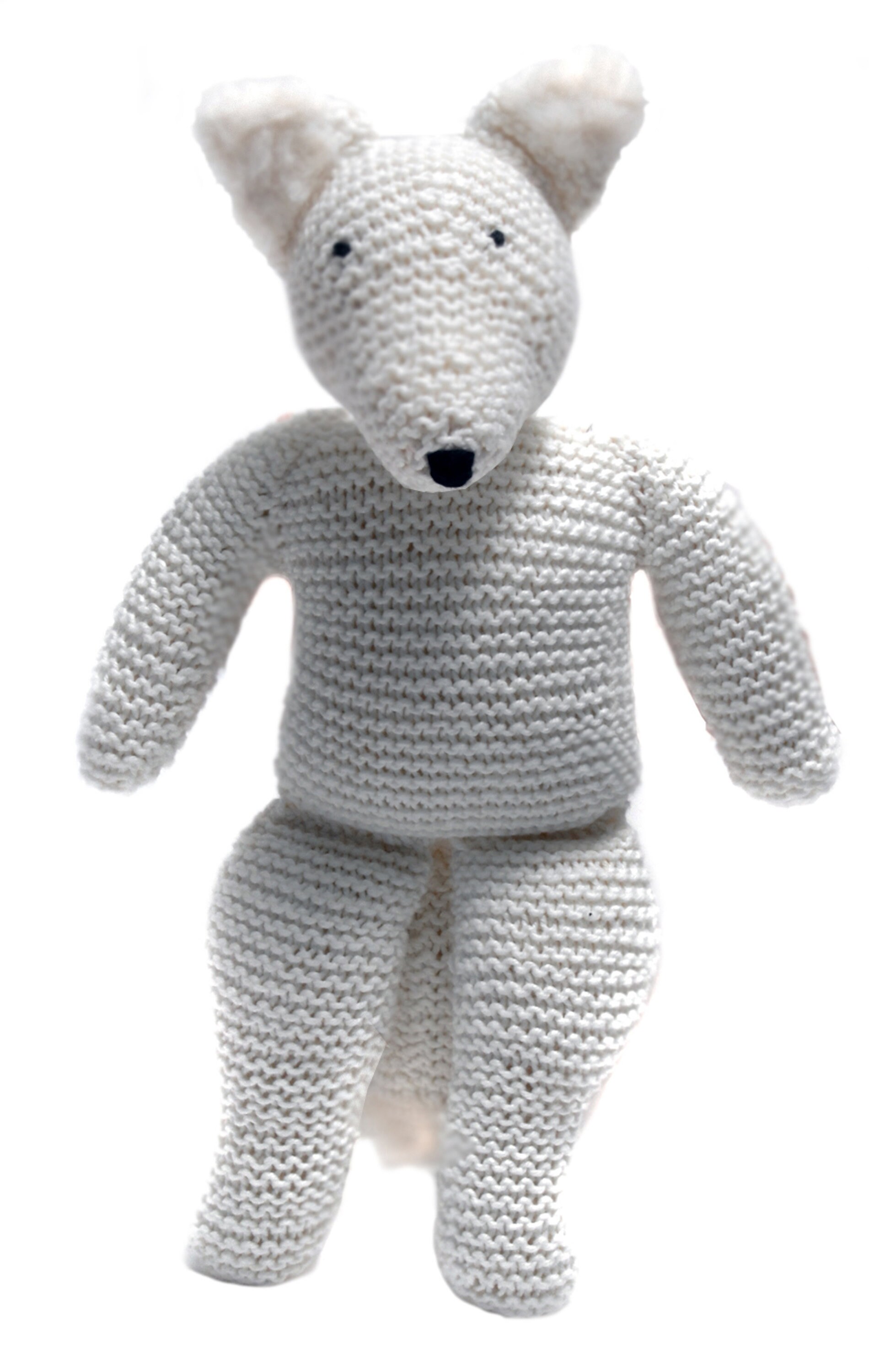 Echo The Arctic Fox Knitting Kit | Etsy