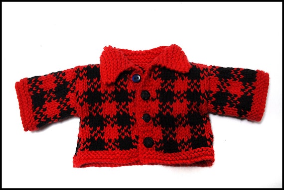 Knitting Sewing & Fiber Foxy's Buffalo Plaid Jacket Pattern etna.com.pe