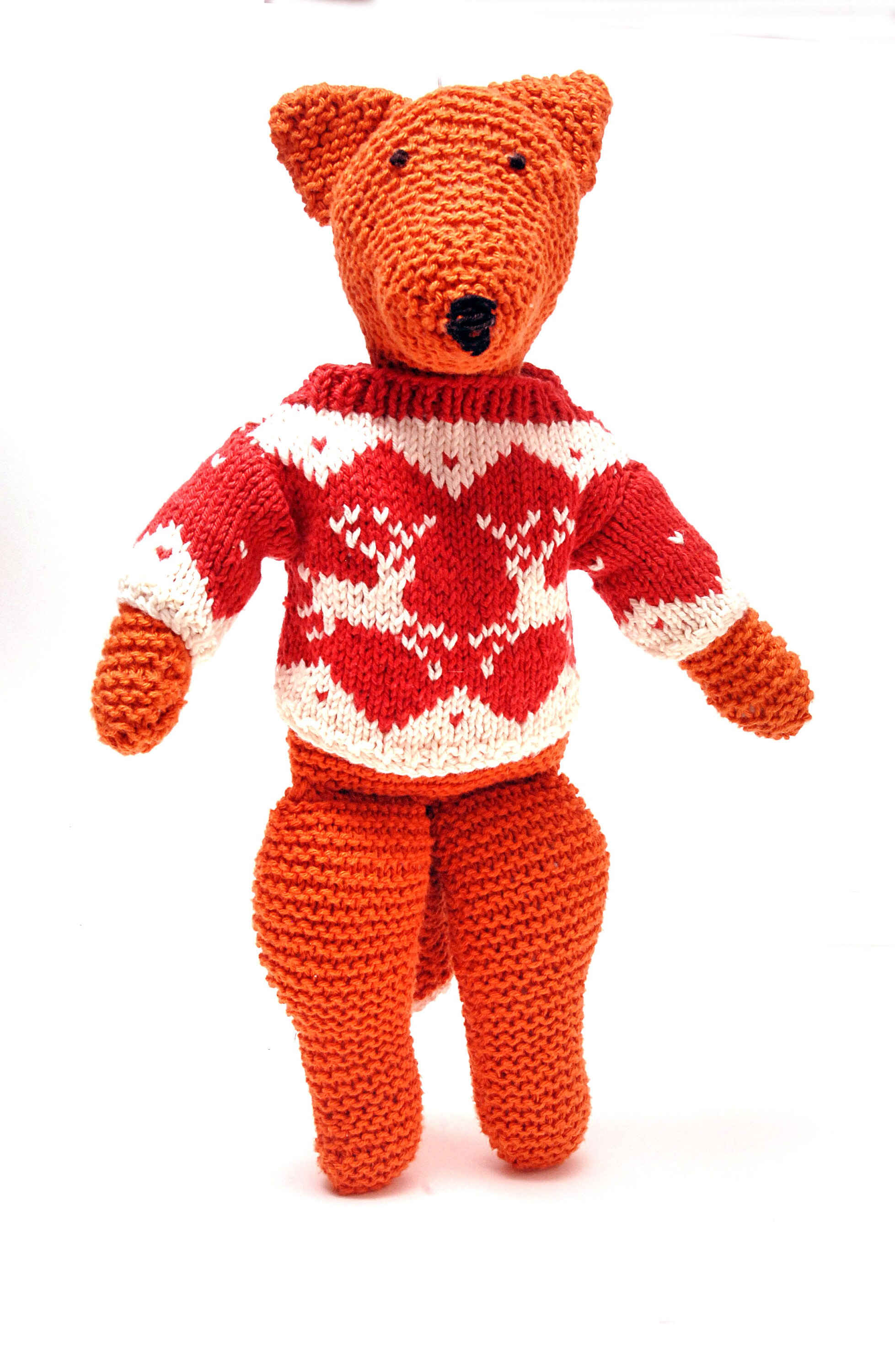 Foxy Knitting Kit - Etsy